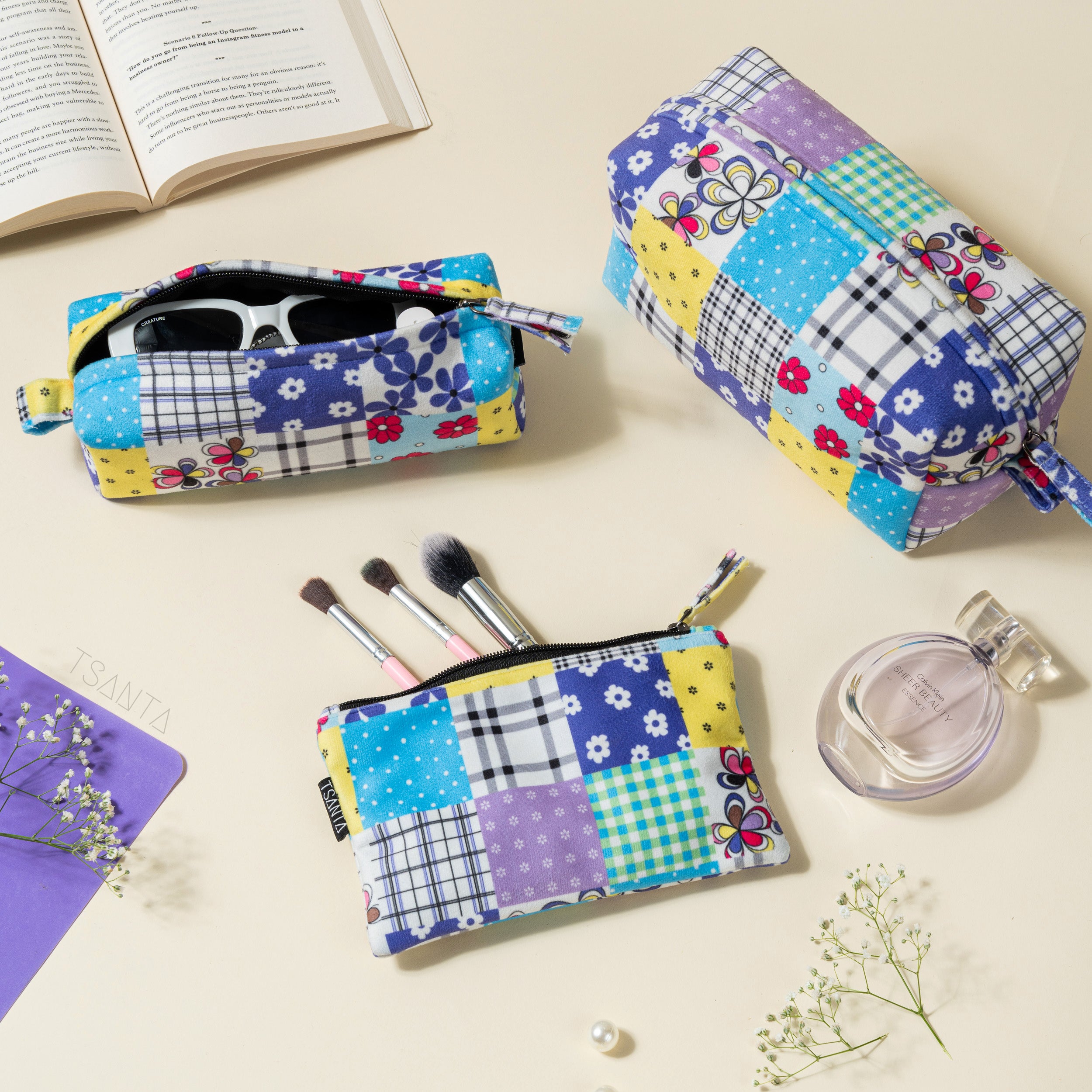 Color pop pouches (Set of 3) – TSANTA